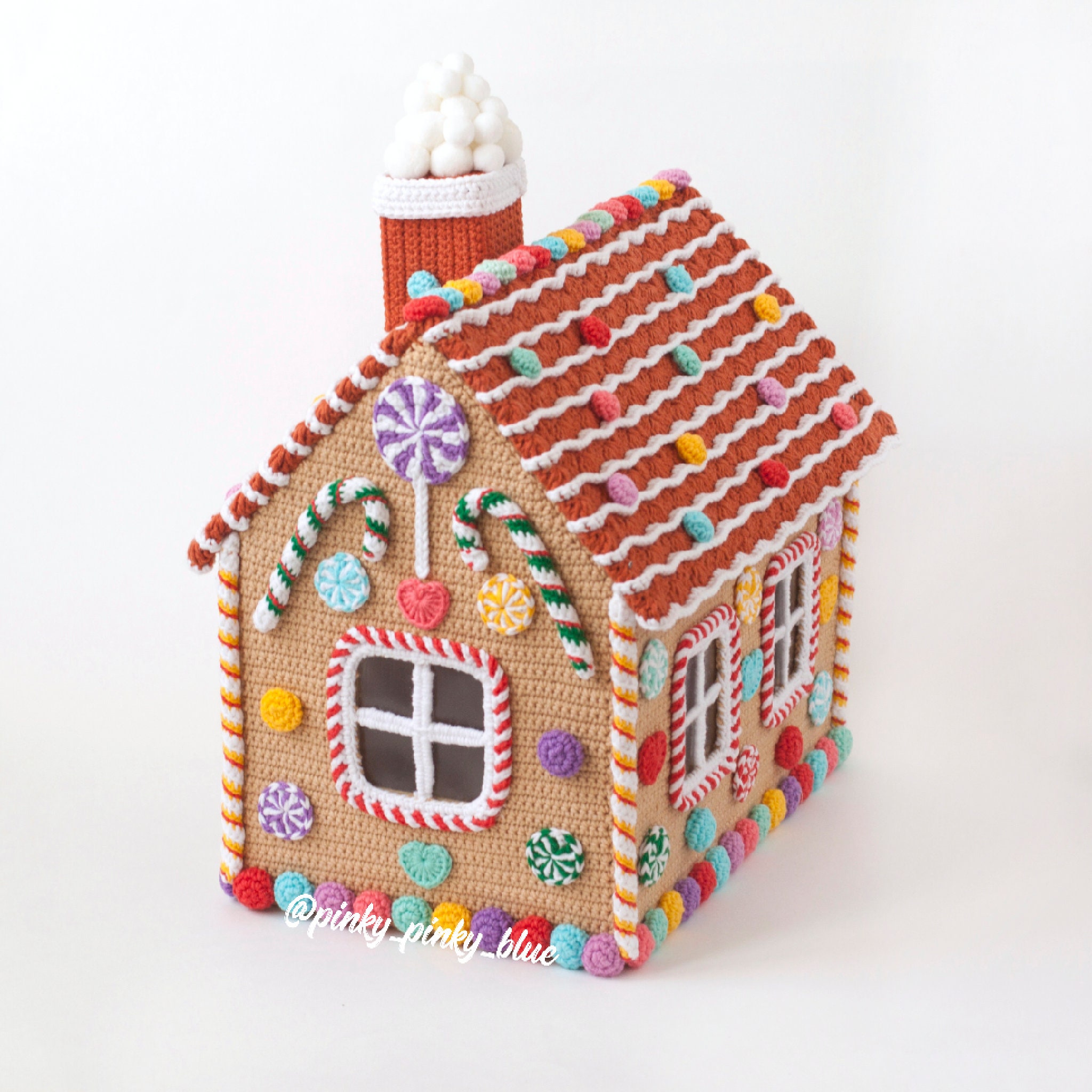 Gingerbread House Crochet Pattern - Etsy UK