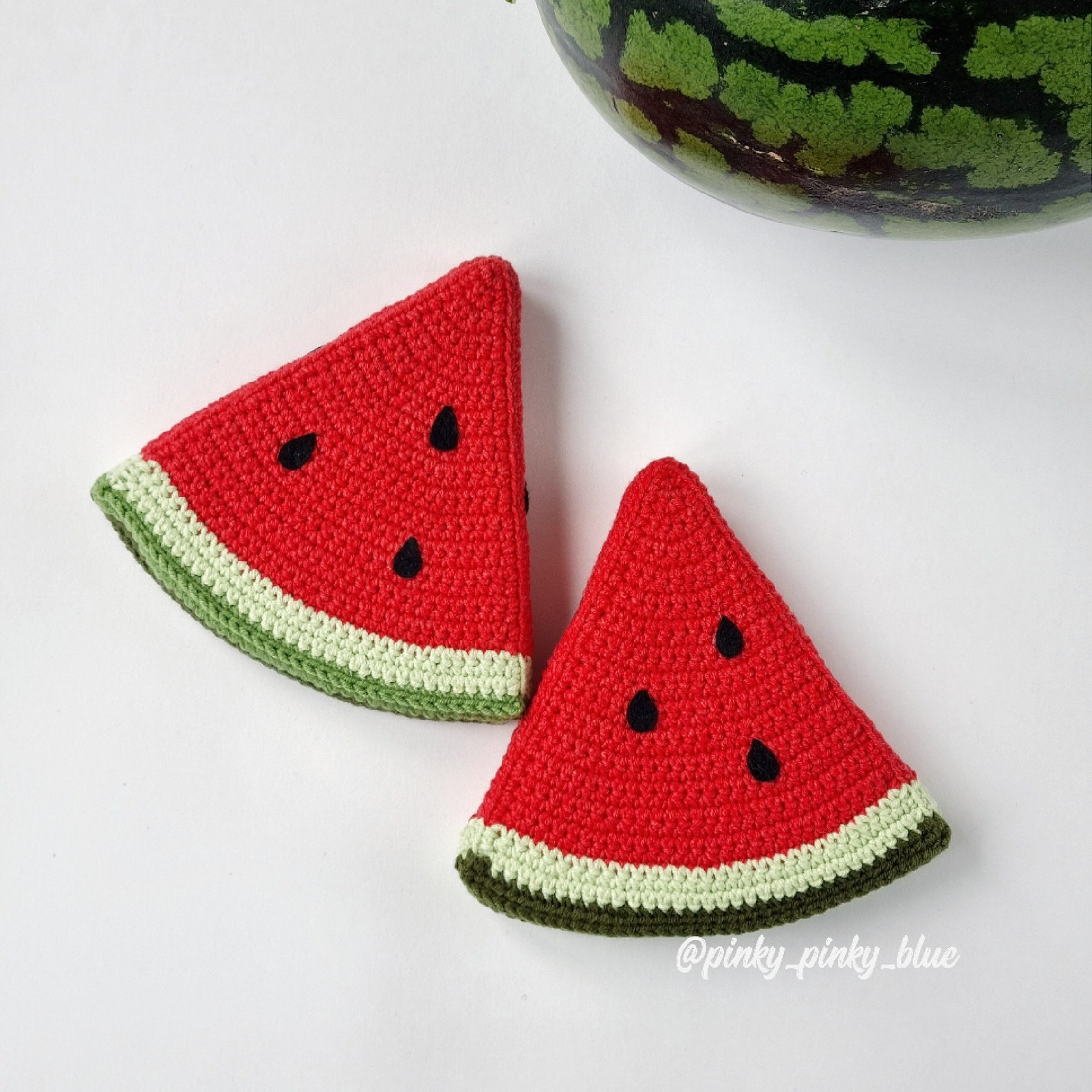 Watermelon Slices Crochet Pattern - Etsy