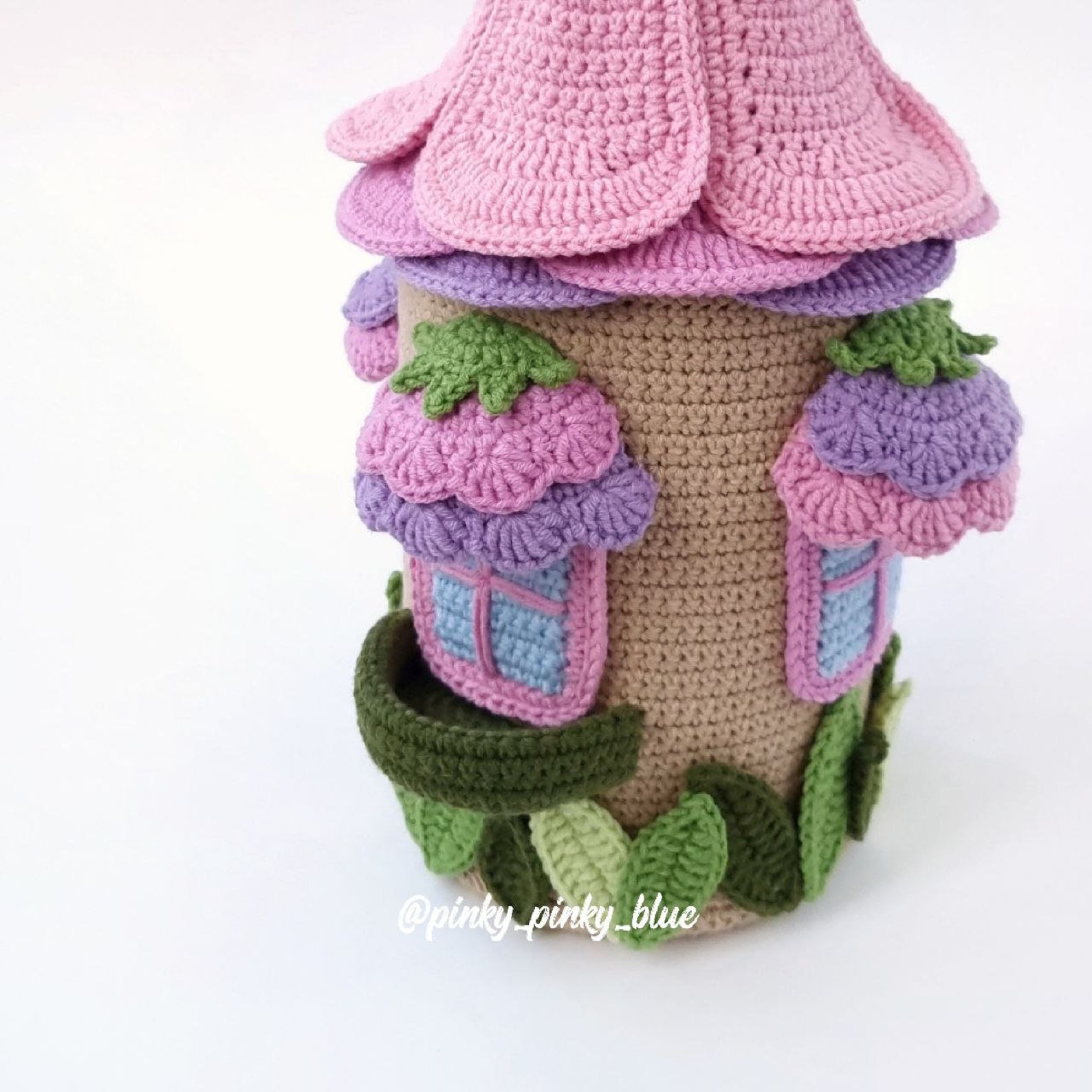 Floral Fairy House Crochet Pattern - Etsy