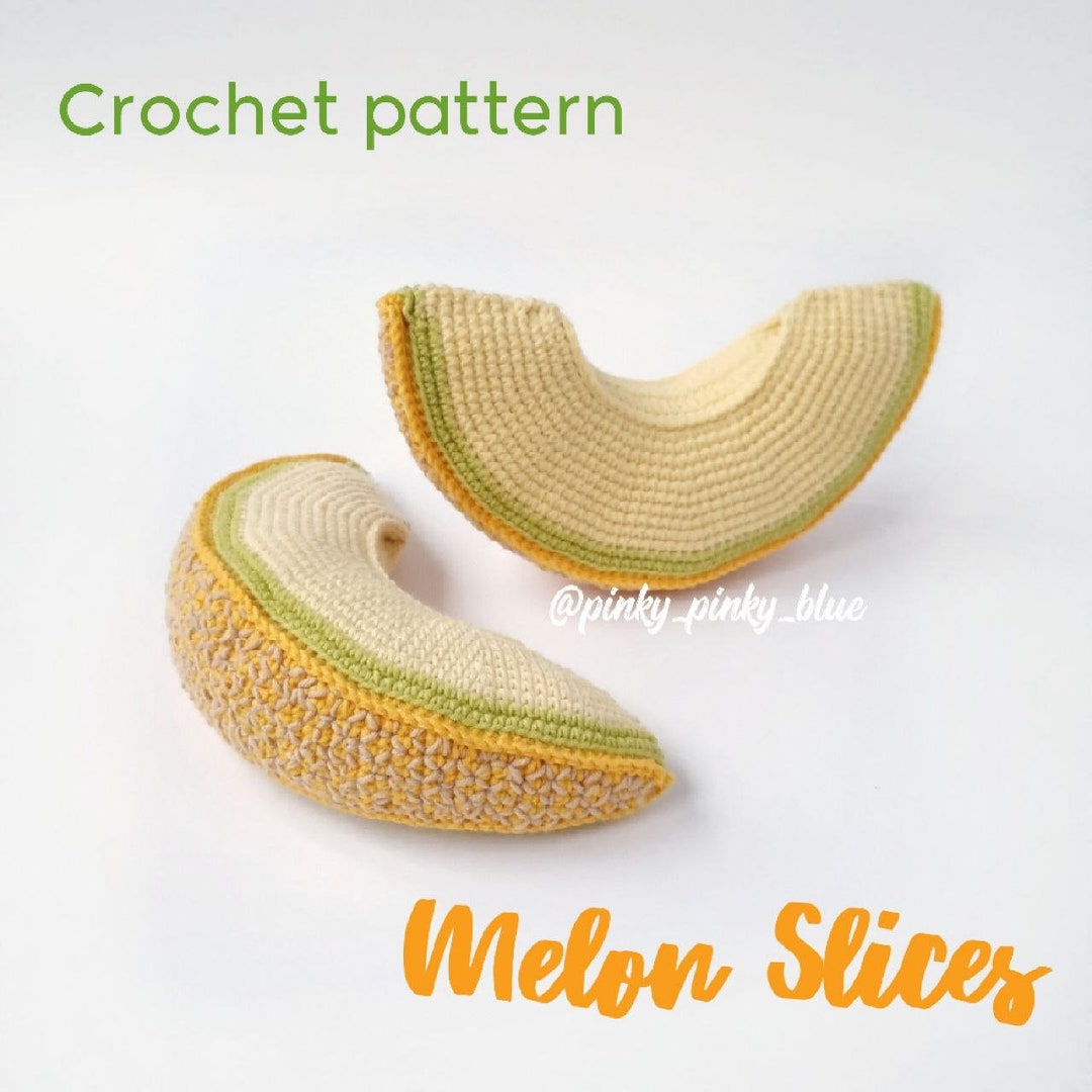 Melon Slices Crochet Pattern - Etsy