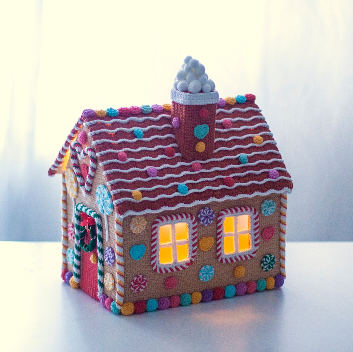 Gingerbread House Crochet Pattern - Etsy