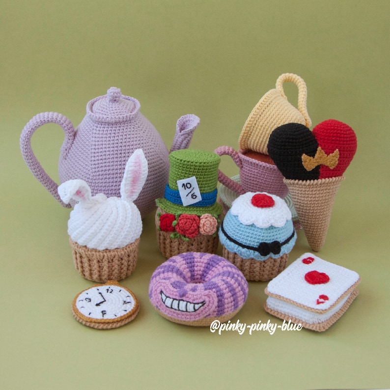 Crazy Tea Party Crochet Pattern - Etsy