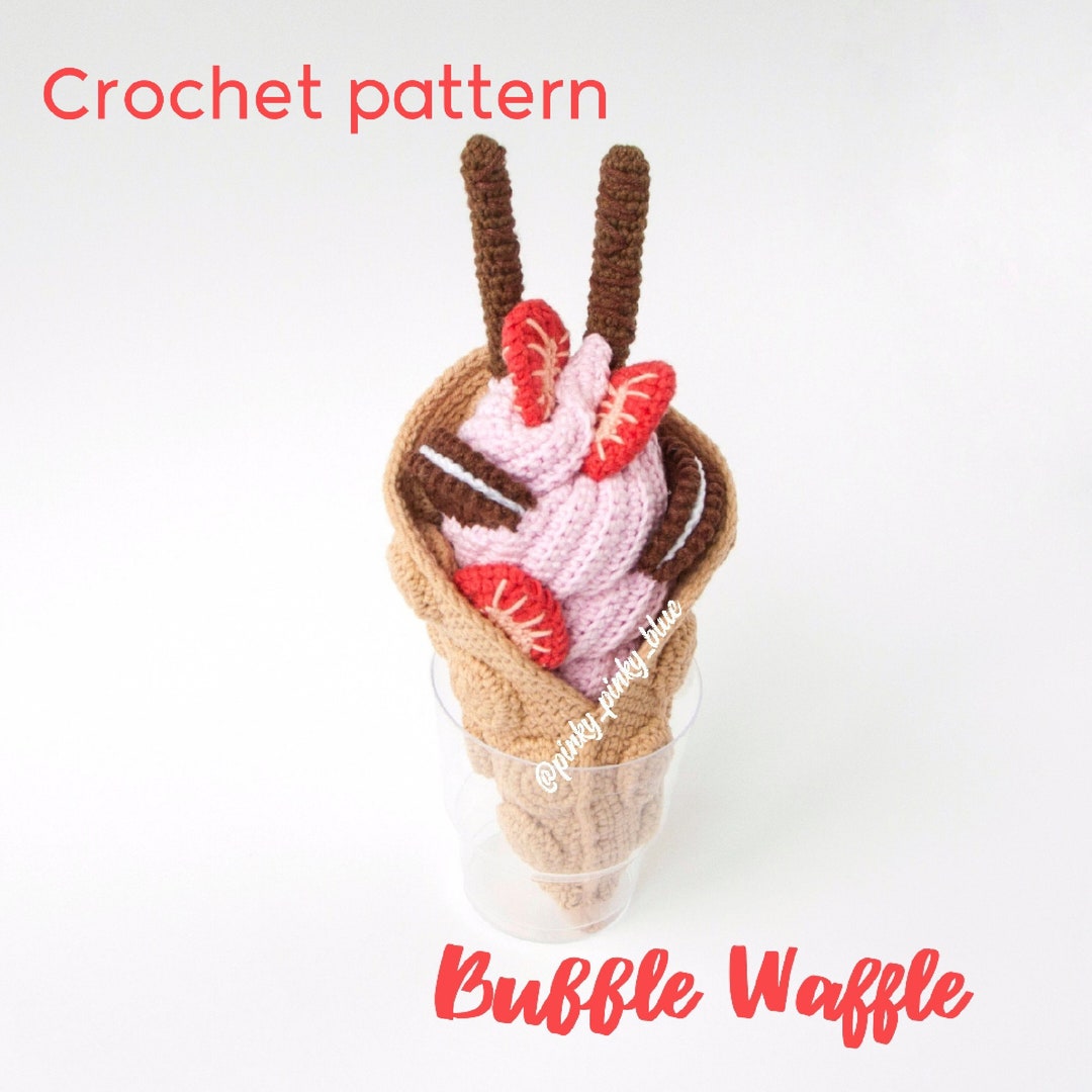 Bubble Waffle Crochet Pattern - Etsy