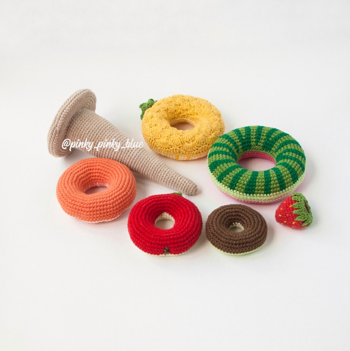 Fruit Stacking Toy Crochet Pattern - Etsy