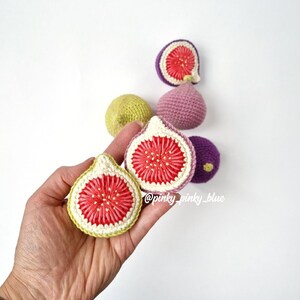 Fig Fruit Crochet Pattern - Etsy