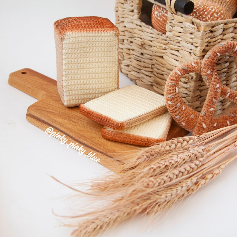 Bakery Products Play Set Crochet Pattern - Etsy
