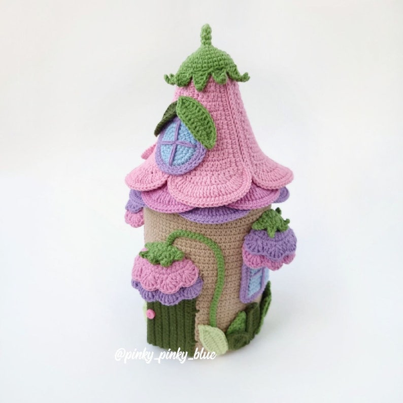 Floral Fairy House Crochet Pattern - Etsy