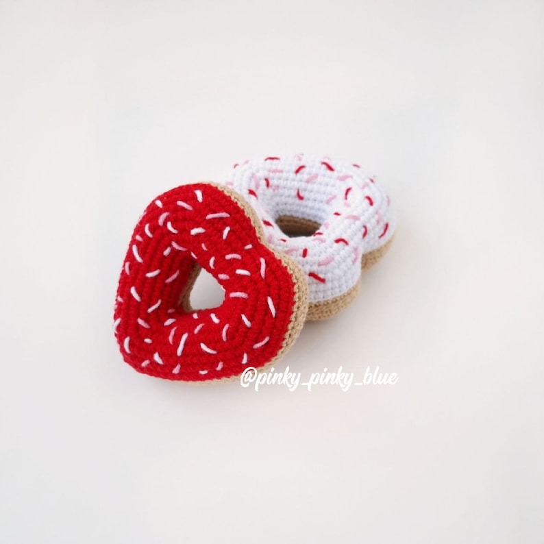 Heart Donuts Crochet Pattern - Etsy