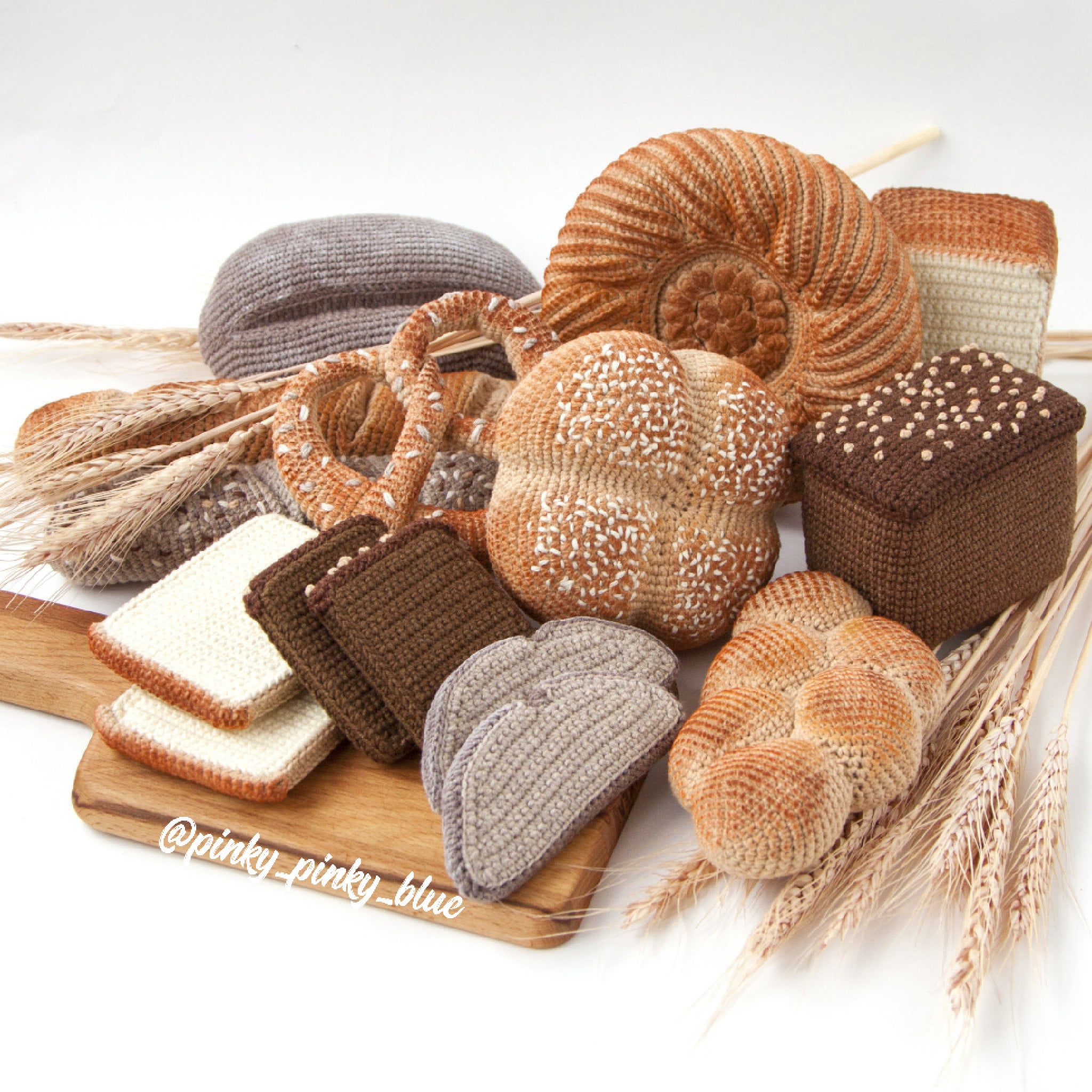 Bakery Products Play Set Crochet Pattern - Etsy Australia