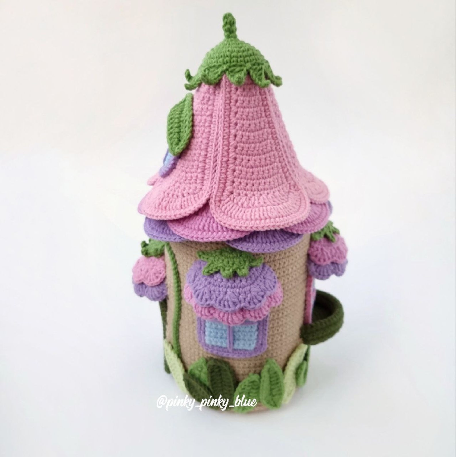 Floral Fairy House Crochet Pattern - Etsy