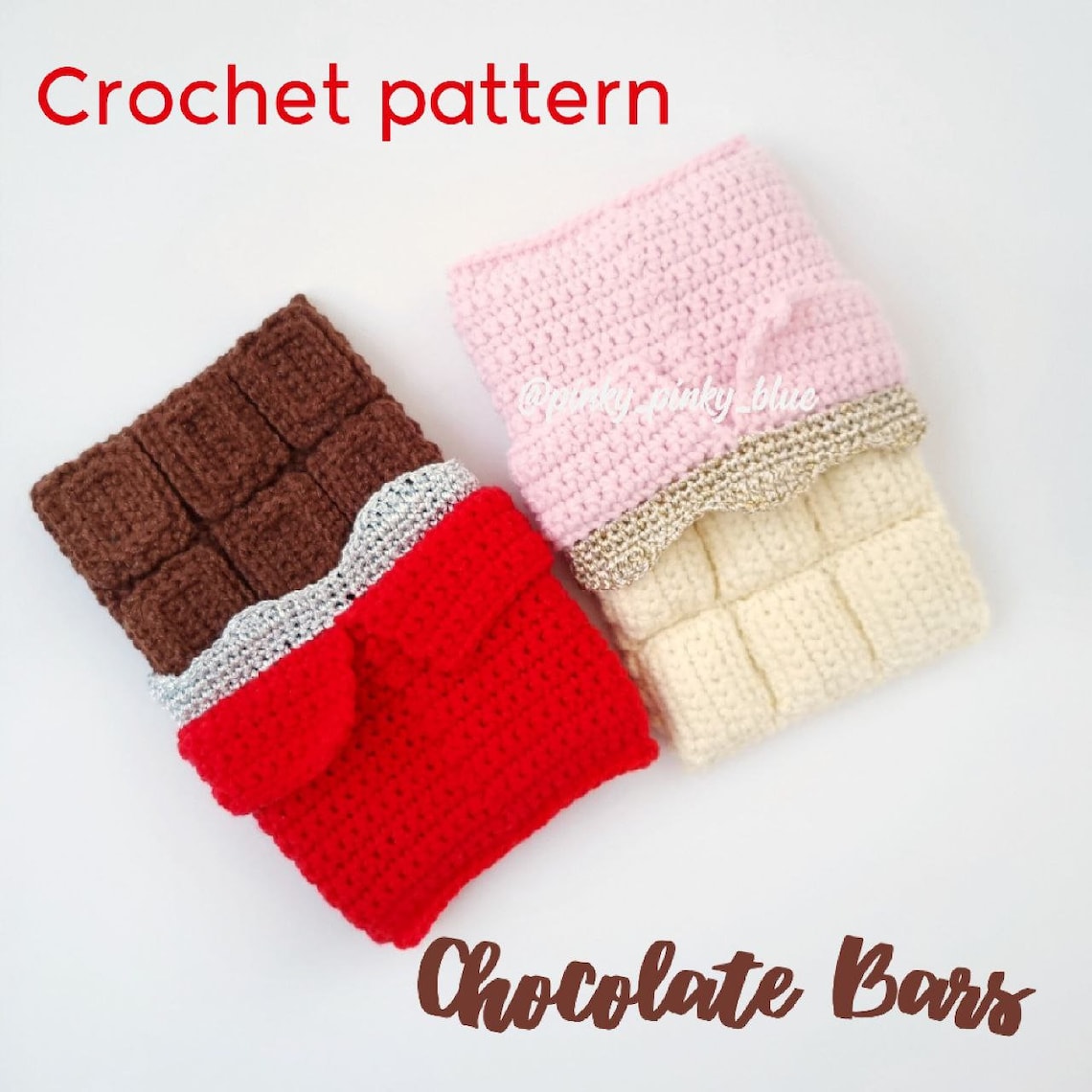 Chocolate Bars Crochet Pattern - Etsy