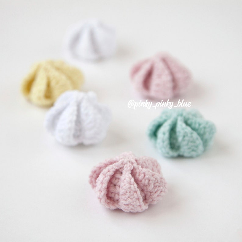 Pastel Mini Sweets Set Crochet Pattern - Etsy UK