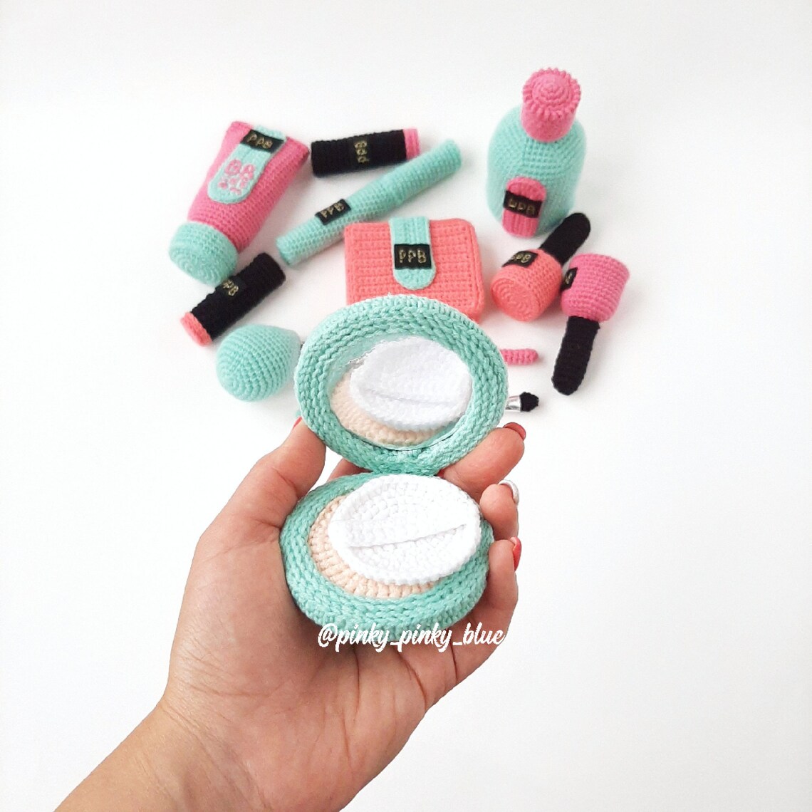 Make up Set Crochet Pattern - Etsy