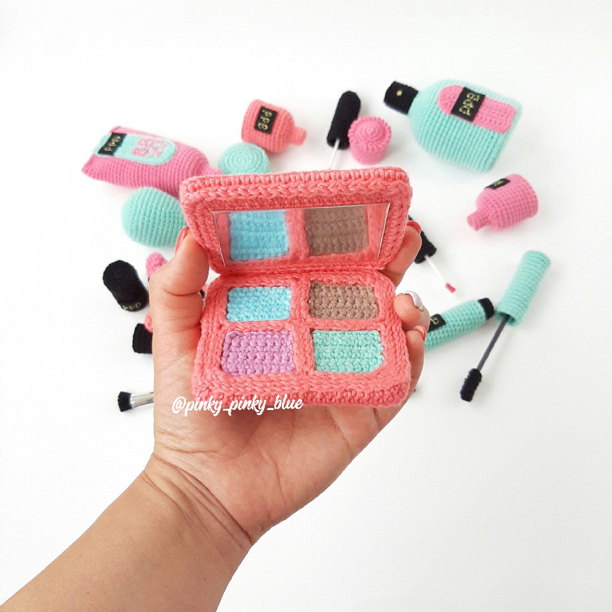 Make up Set Crochet Pattern - Etsy