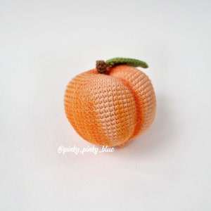 Peach Crochet Pattern - Etsy