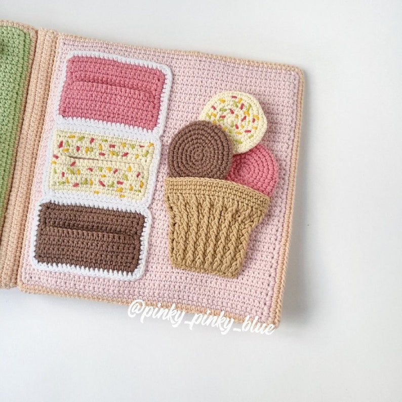 Sweet Quiet Book Crochet Pattern - Etsy