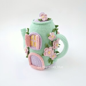 Spring Teapot House Crochet Pattern - Etsy