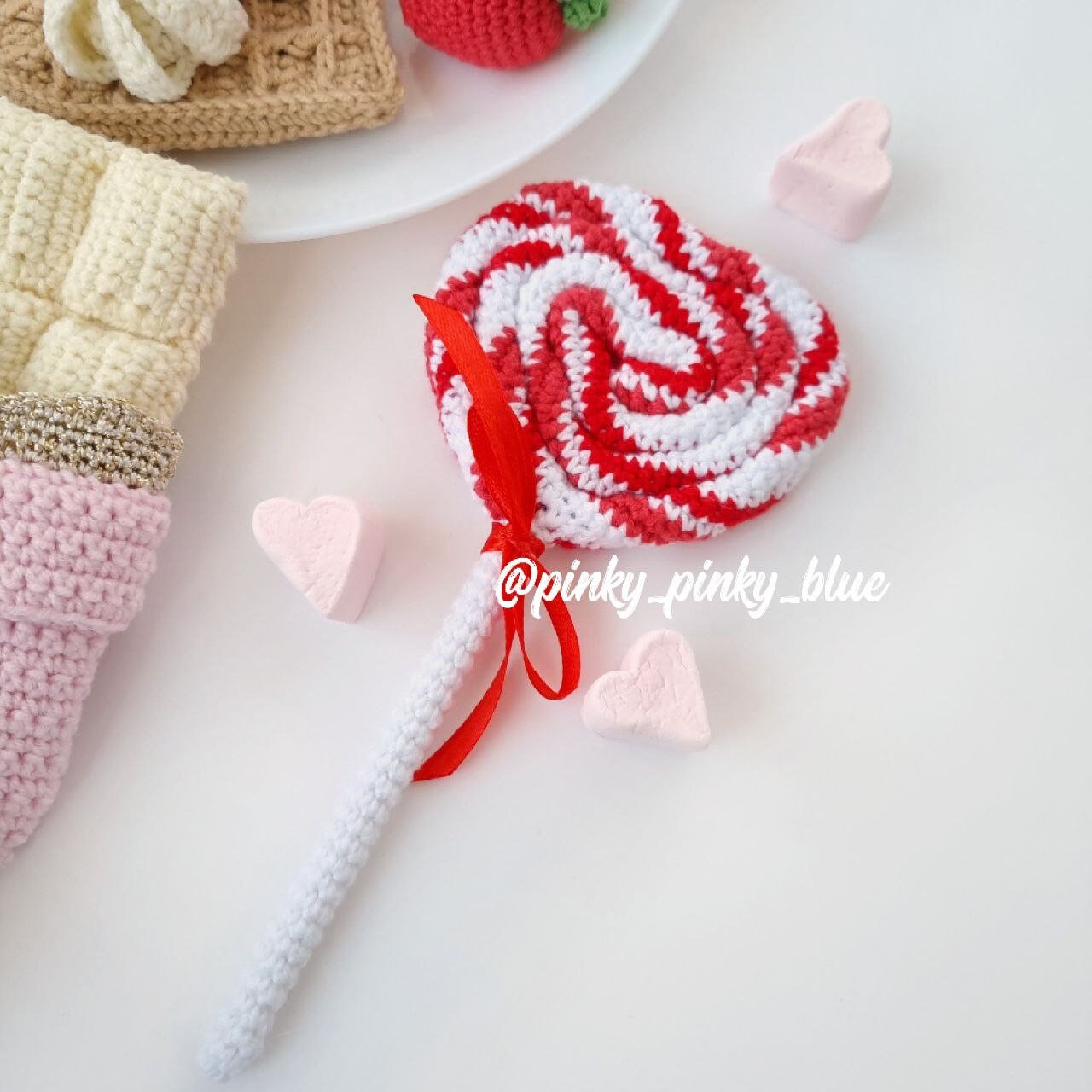 Heart Lollipop Crochet Pattern - Etsy