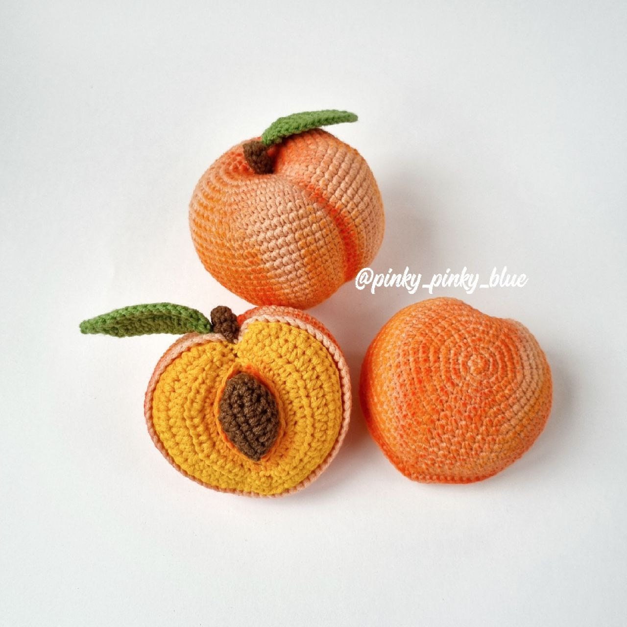 Peach Crochet Pattern - Etsy