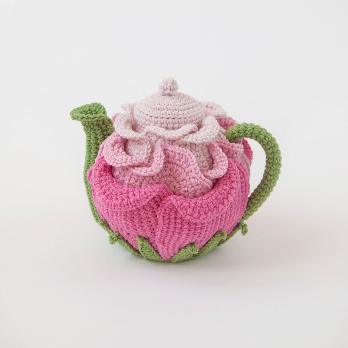 Floral Tea Set Crochet Pattern - Etsy
