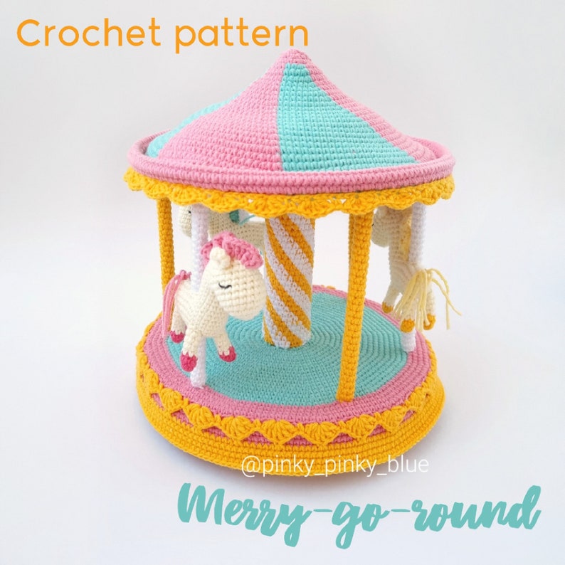 Merry-go-round Crochet Pattern - Etsy