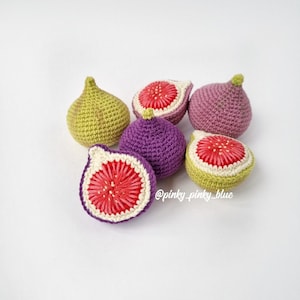 Fig Fruit Crochet Pattern - Etsy
