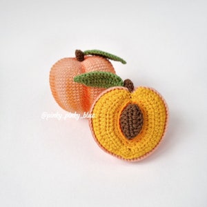 Peach Crochet Pattern - Etsy