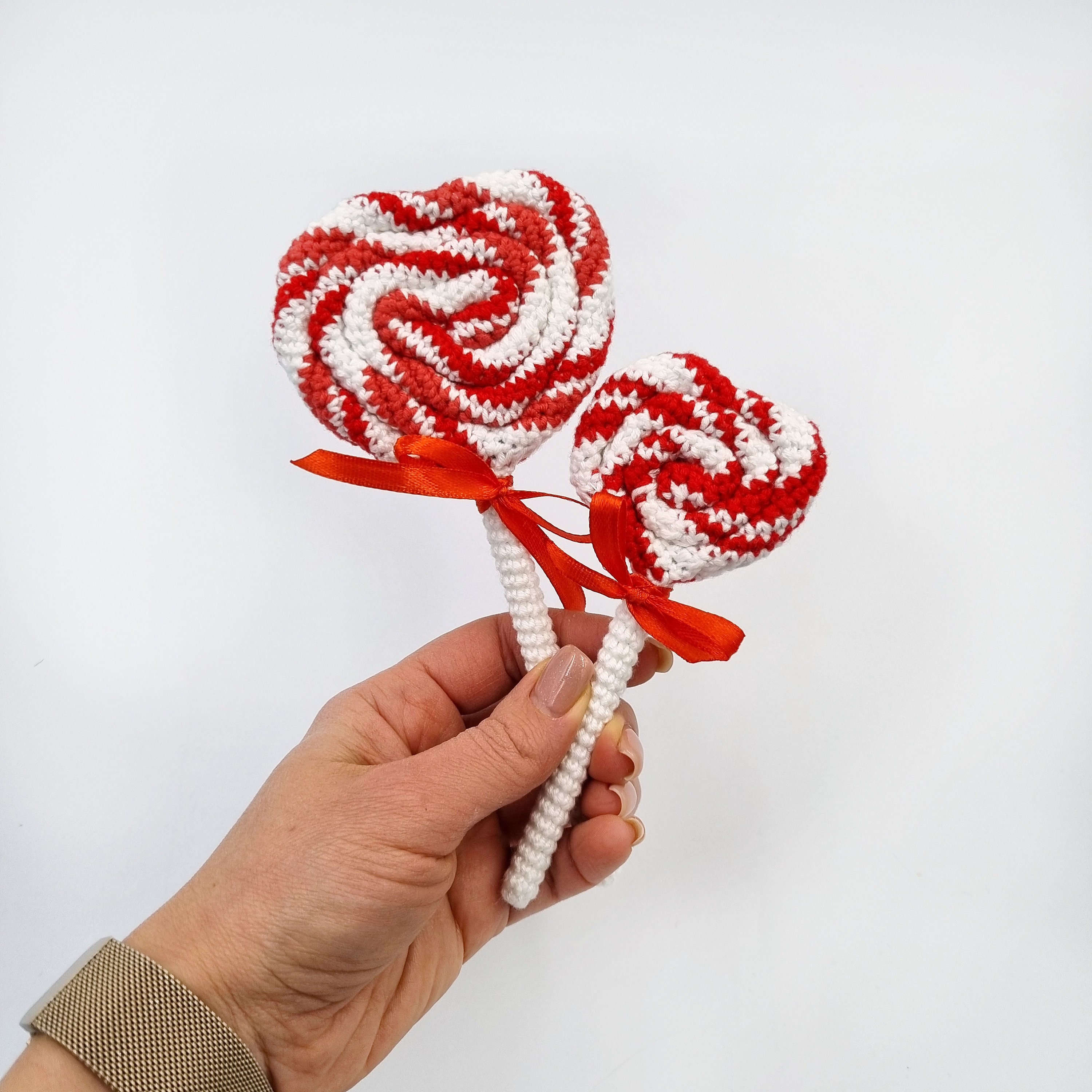 Heart Lollipop Crochet Pattern - Etsy