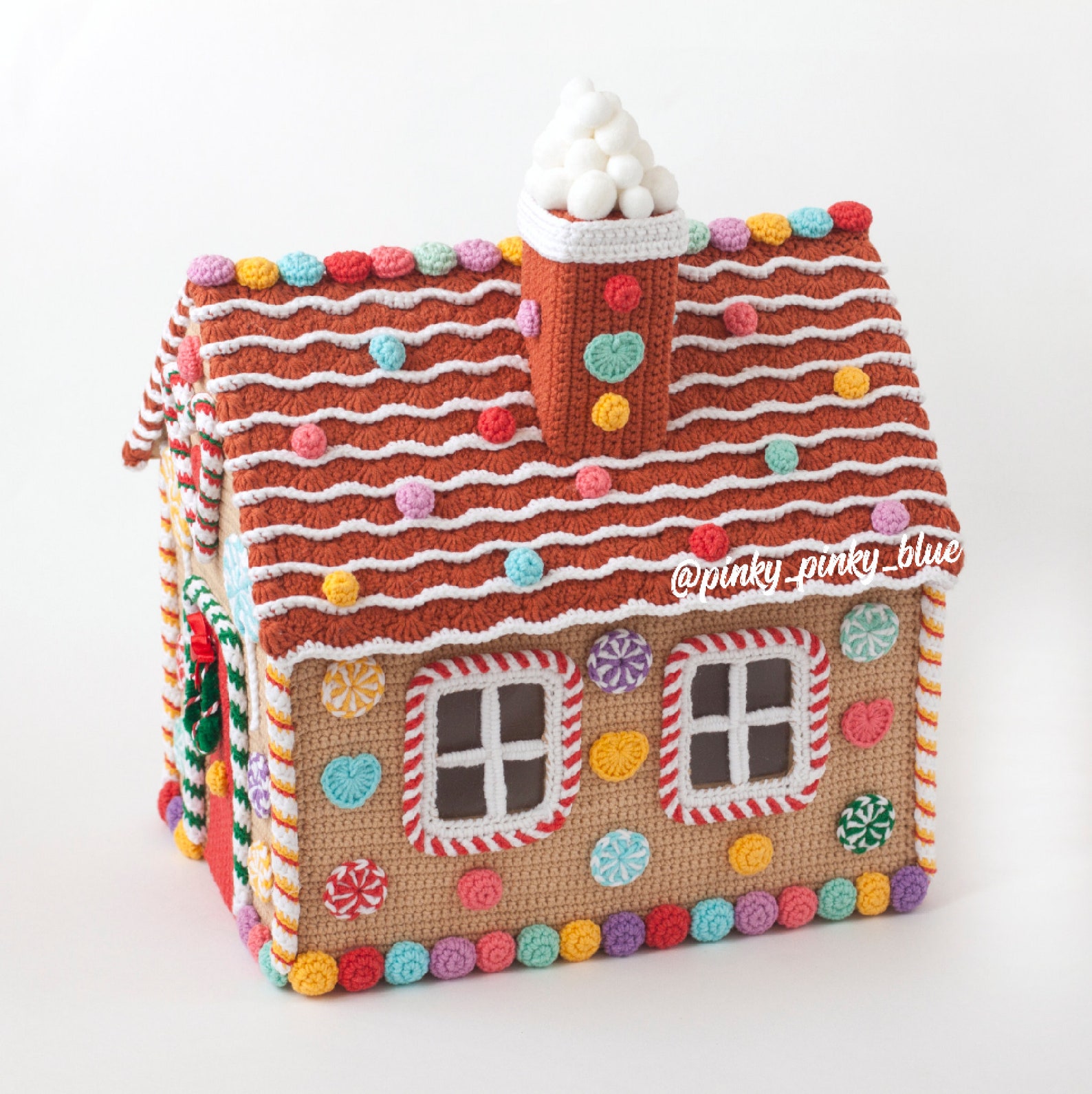Gingerbread House Crochet Pattern - Etsy