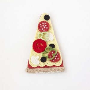 Pizza Crochet Pattern - Etsy