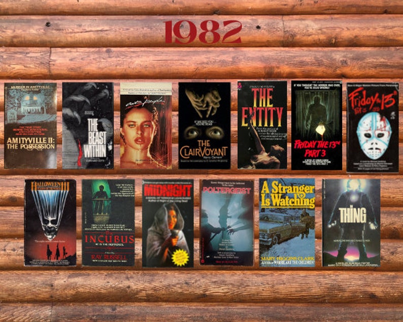 Horror Movie Novelizations of 1982 ebooks - Etsy