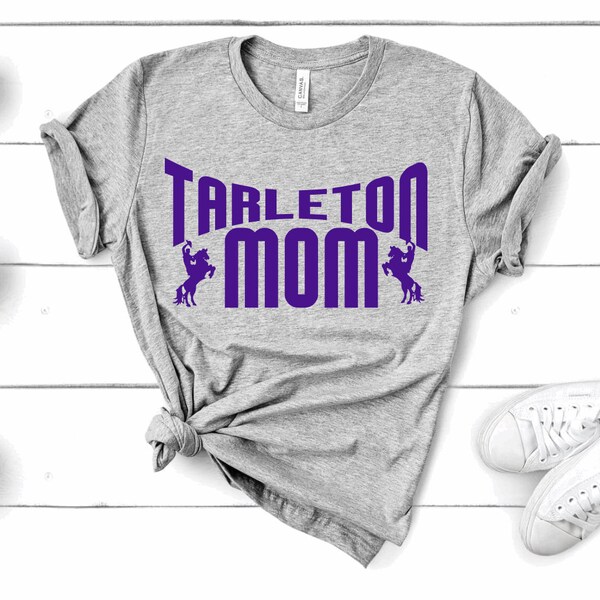 Tarleton Mom Shirts - Etsy