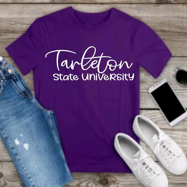 Tarleton Shirt Svg - Etsy