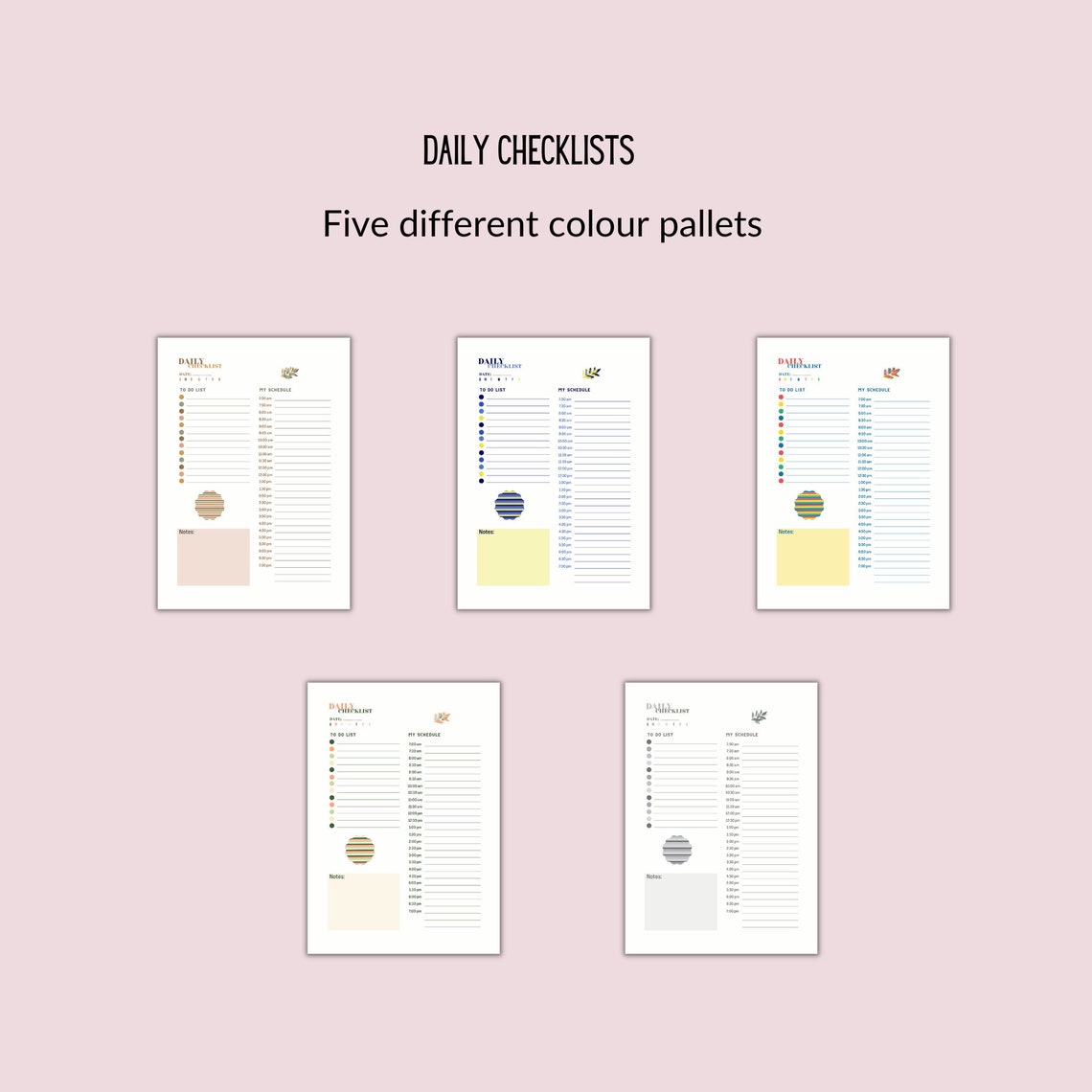 Printable to Do List Check List Simple Tasks Planner Check - Etsy