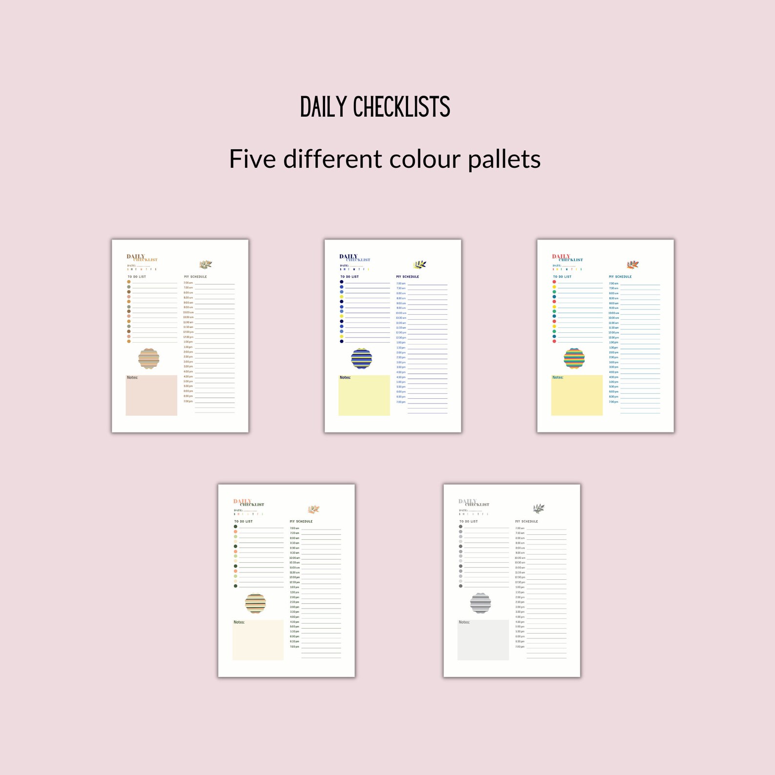 Printable to Do List Check List Simple Tasks Planner Check - Etsy