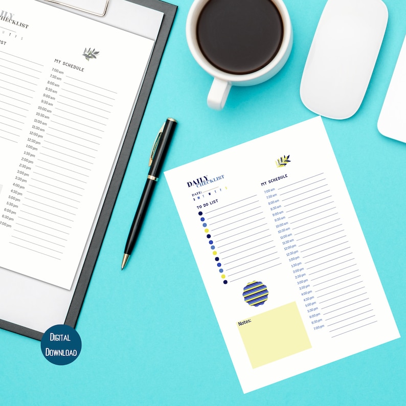 Printable to Do List Check List Simple Tasks Planner Check - Etsy