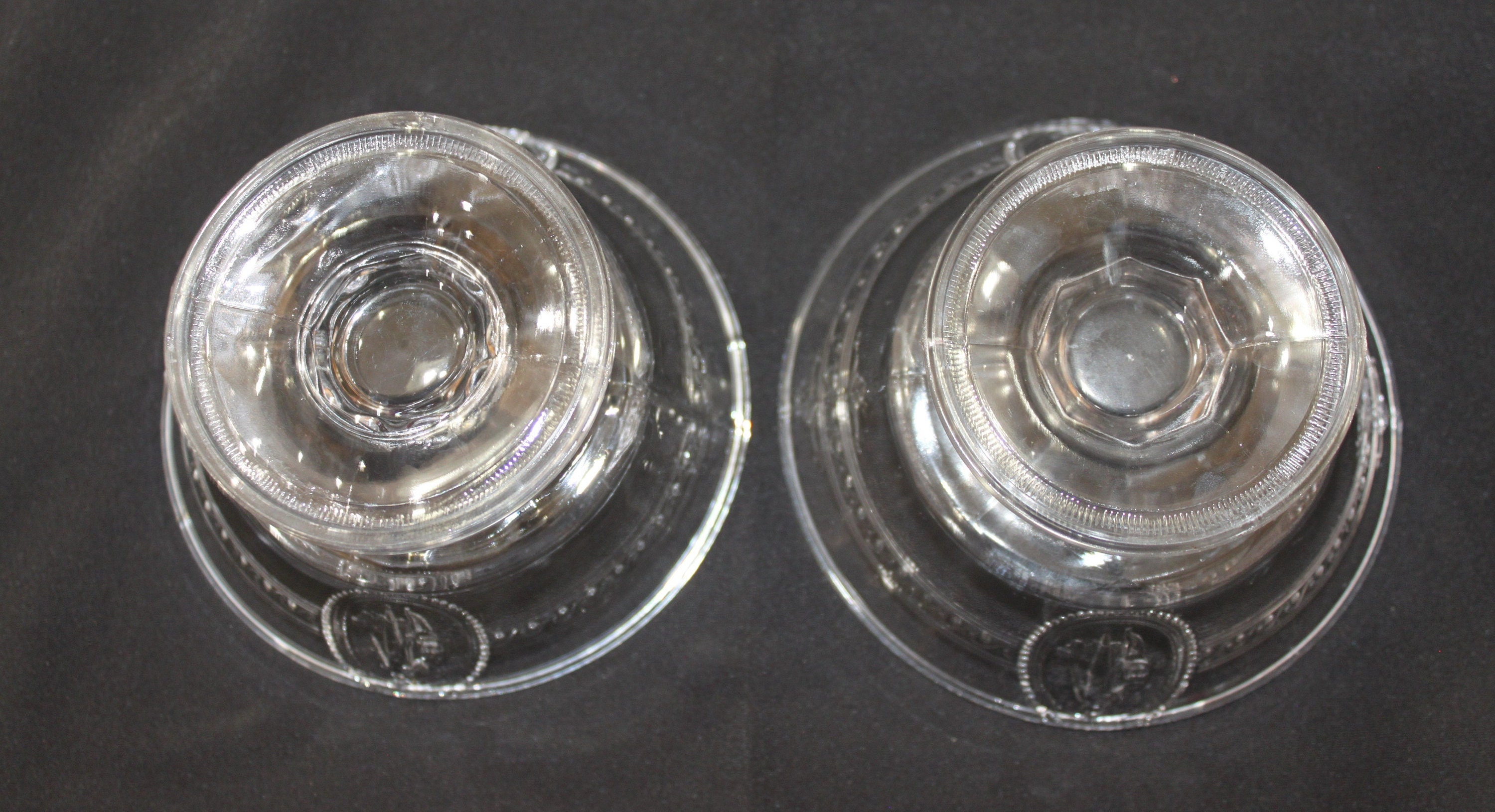 Cupid and Venus by Richards & Hartley Glass Berry Dessert Sauce Bowl ...