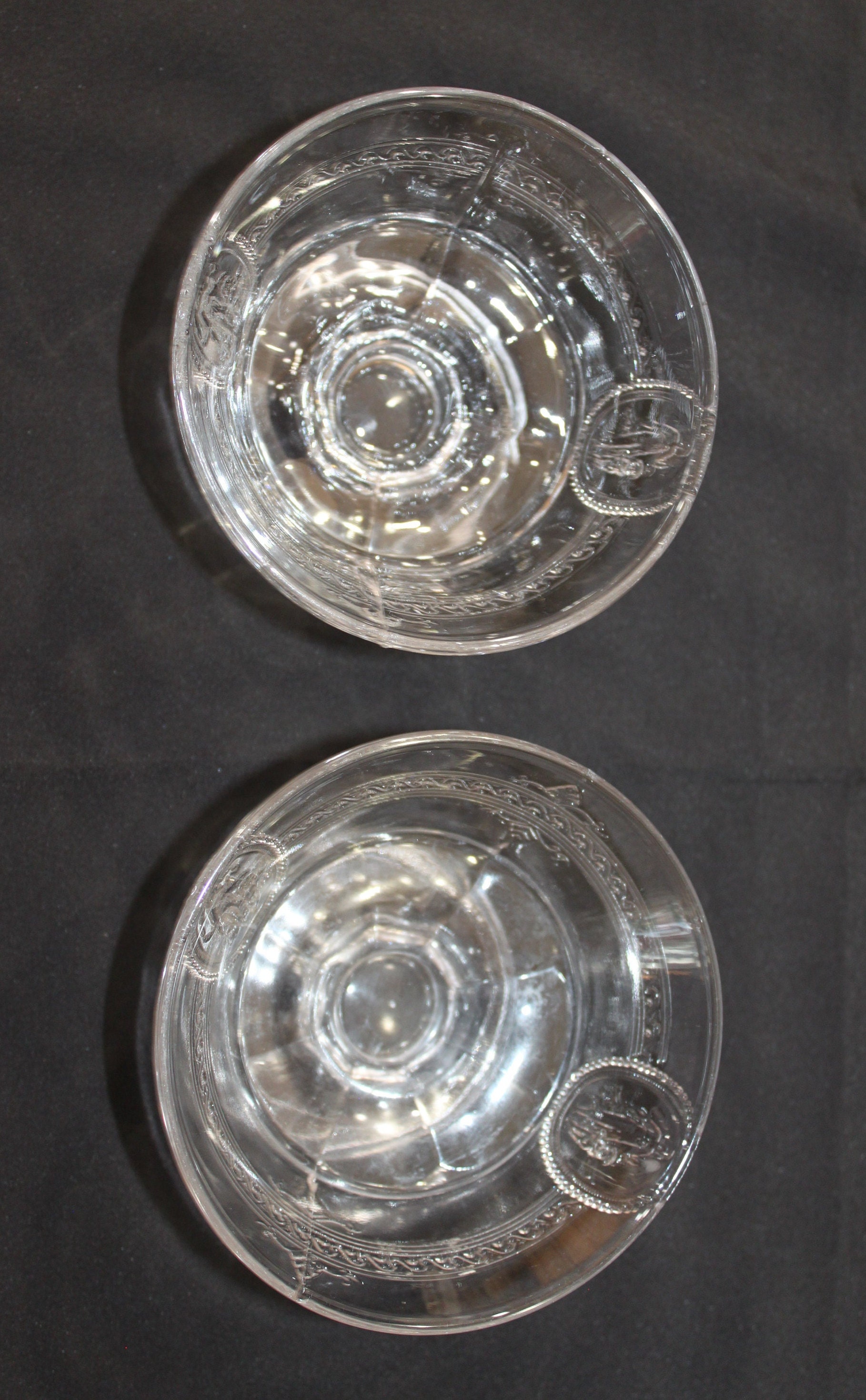 Cupid and Venus by Richards & Hartley Glass Berry Dessert Sauce Bowl ...