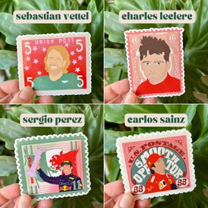 F1 Sticker | Carlos Sainz "smooth Operator" Stamp Sticker | Cute ...