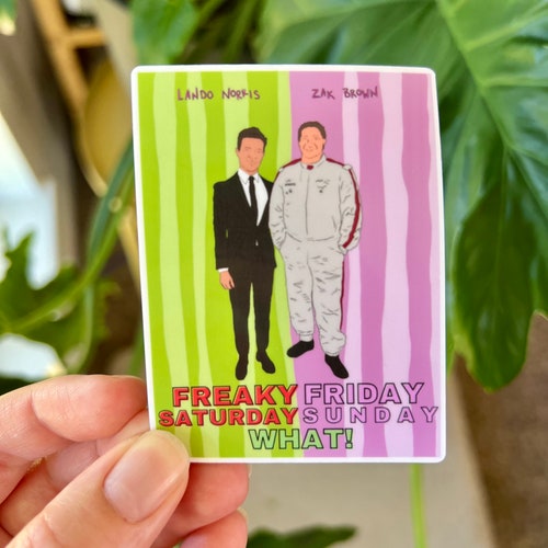 Lando Norris Sticker Pack Norris Sticker Formula 1 Sticker - Etsy