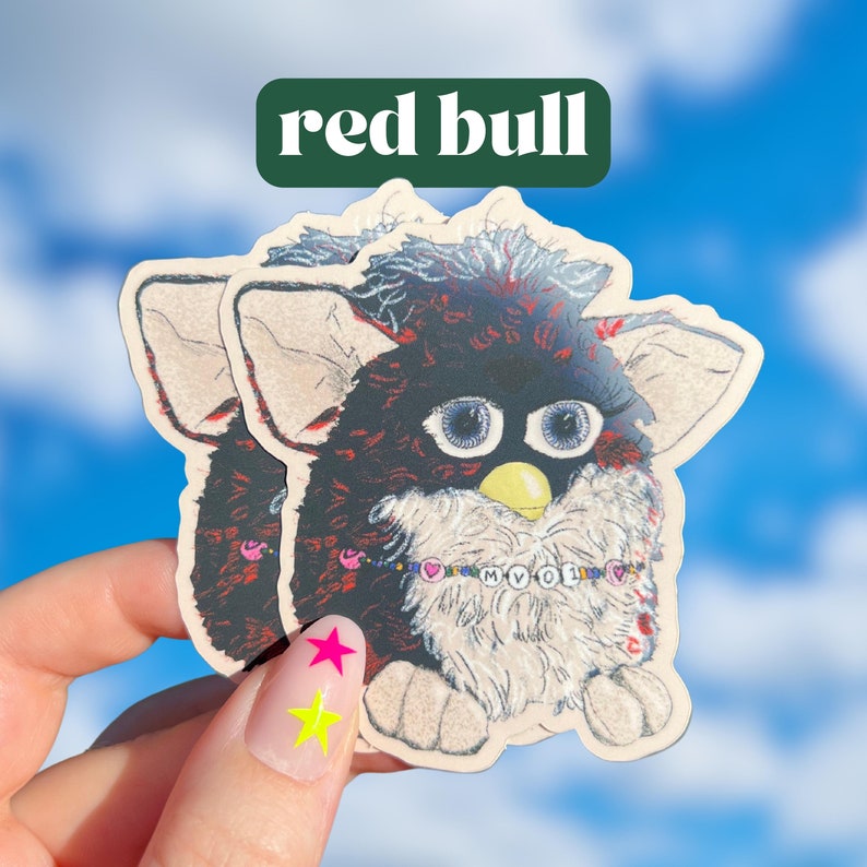 Furby F1 Stickers | F1 Sticker for Notebooks, Laptops, and Water ...