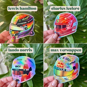 Helmet Stickers - Large F1 | Cute Formula One Sticker for Notebooks ...