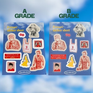 F1 Sticker Sheets | Cute F1 Sticker for Notebooks, Water Bottles ...