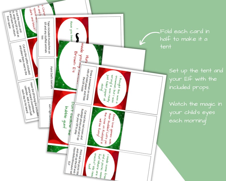 Elf Adventures Printable Kit | Includes Ideas and Printable Props for ...