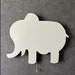 Safari Animals, Giraffe Lamp, Elephant Lamp or Hippo Lamp, Safari ...