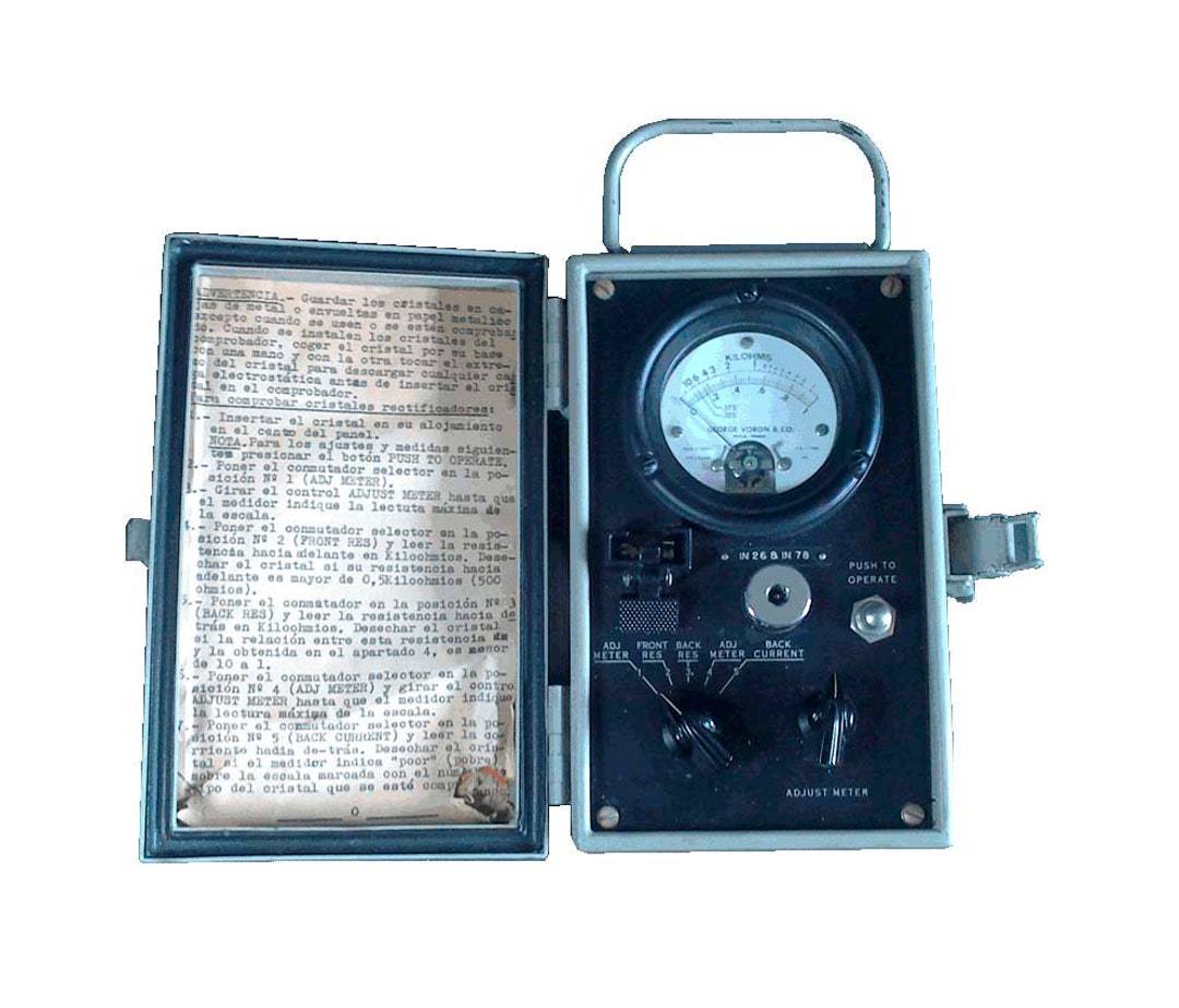 Antique US Military Measurement Instrument Set 1950 crystal - Etsy