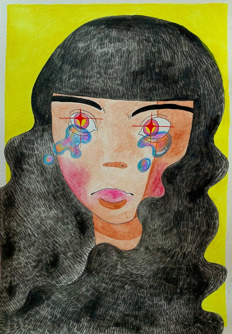 Rainbow Tears - Etsy