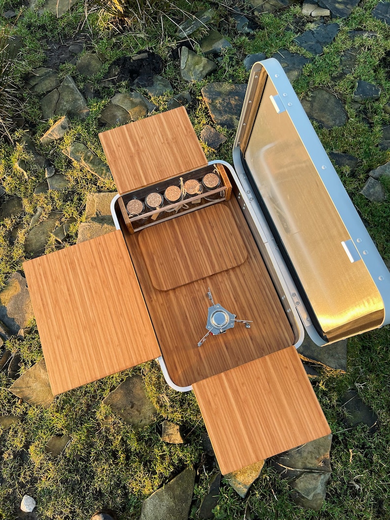 Portable Chuck Box Camping Kitchen (with Gas Stove) - Etsy