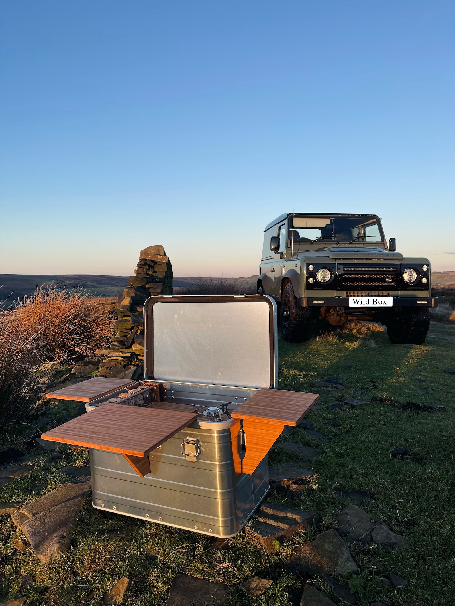 Portable Chuck Box Camping Kitchen (with Gas Stove) - Etsy