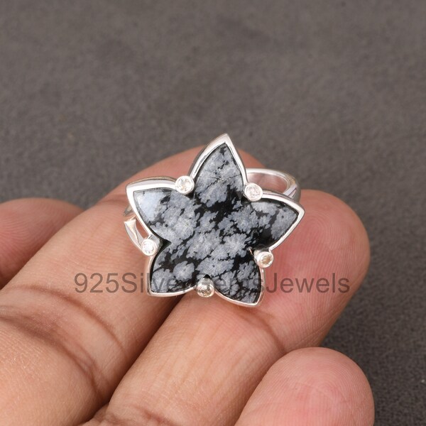 Antique Obsidian Ring - Etsy